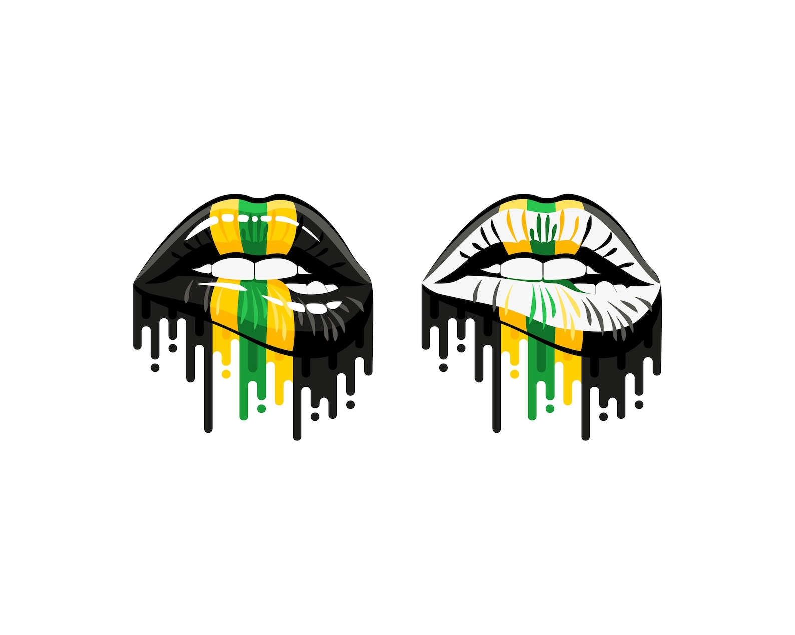 Jamaica Flag SVG, Jamaican Flag PNG Bundle, T-shirt Design - Etsy