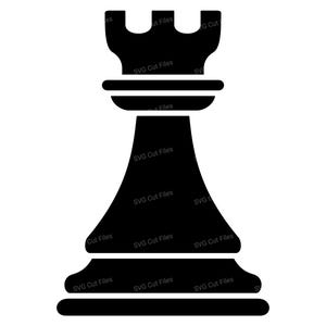 Rook Chess Piece SVG, Chess Vector PNG, Gift T-shirt Design - Etsy