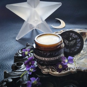 Violets & Velvet Sky ™ Natural Botanical Ceremonial Solid Perfume Balm ...