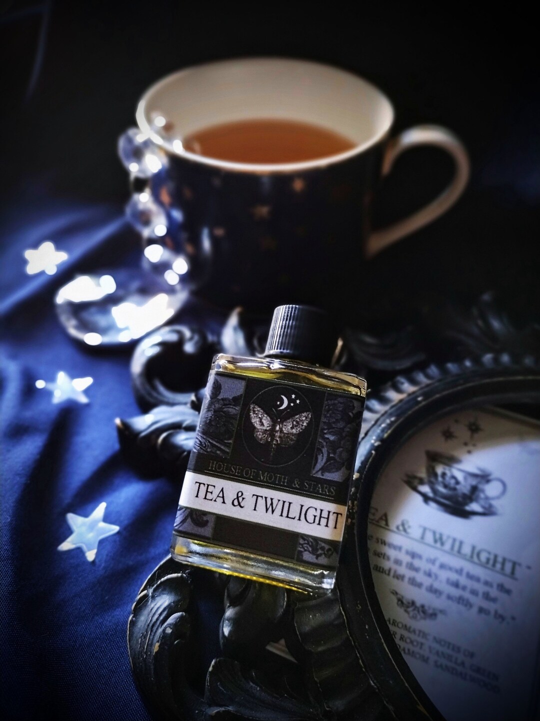 Tea & Twilight™ Natural Botanical Ceremonial Perfume Oil, Black Tea ...