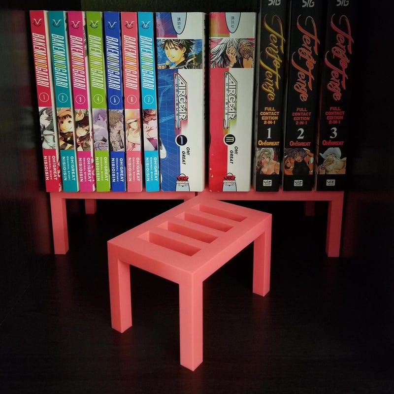 Manga Bookshelf Decor - Etsy