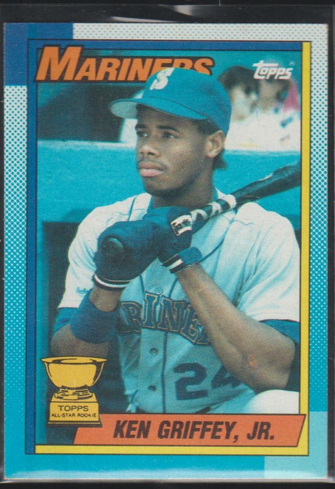 1990 Topps #336 Ken Griffey Jr. Seattle Mariners All-star Rookie ...