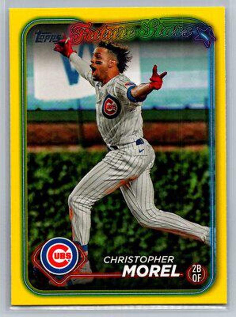 2024 Christopher Morel #128 Future Stars Chicago Cubs Baseball Card (NM ...