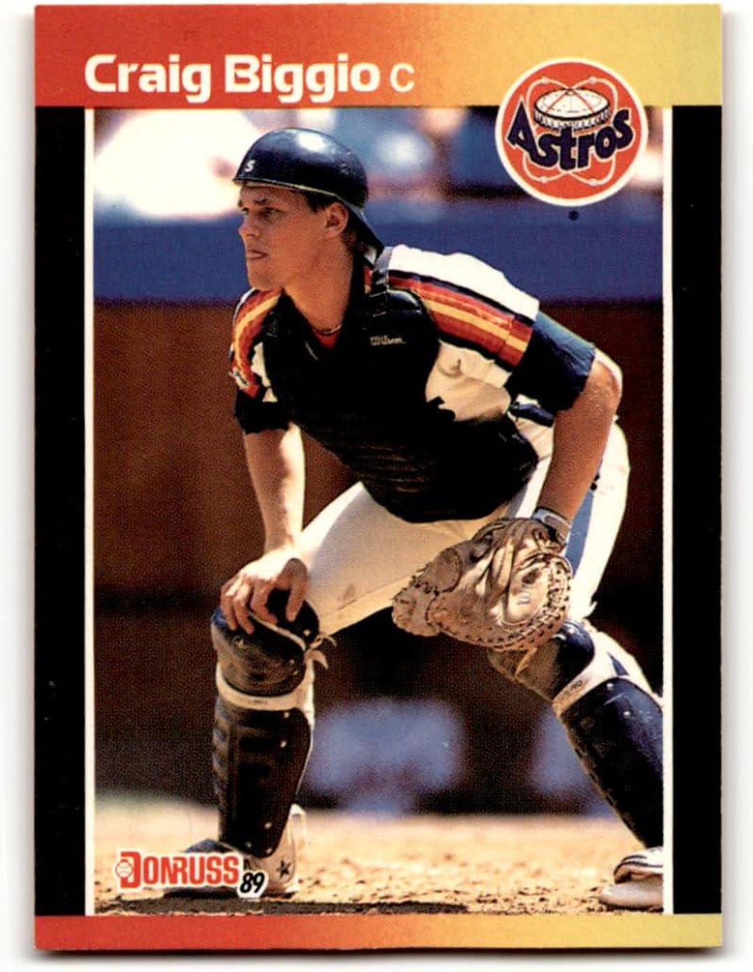 1989 Donruss #561 Houston Astros Craig Biggio Baseball Rookie Card (NM ...