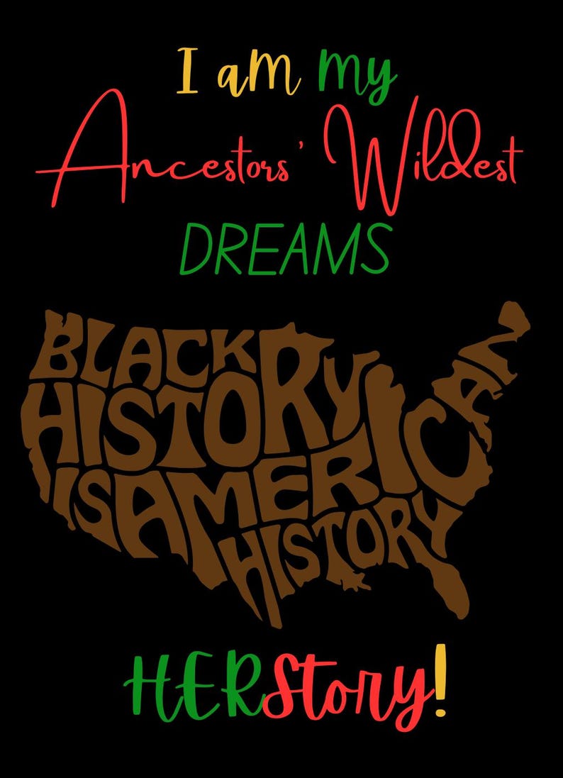 Black Herstory Collection Empowerment Card Encouragement for Black ...