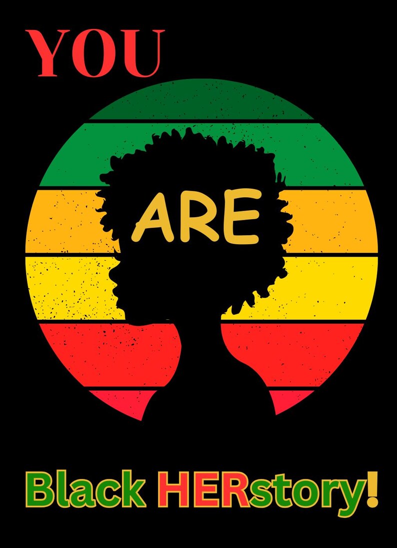 Black Herstory Collection | Empowerment Card | Encouragement for Black ...