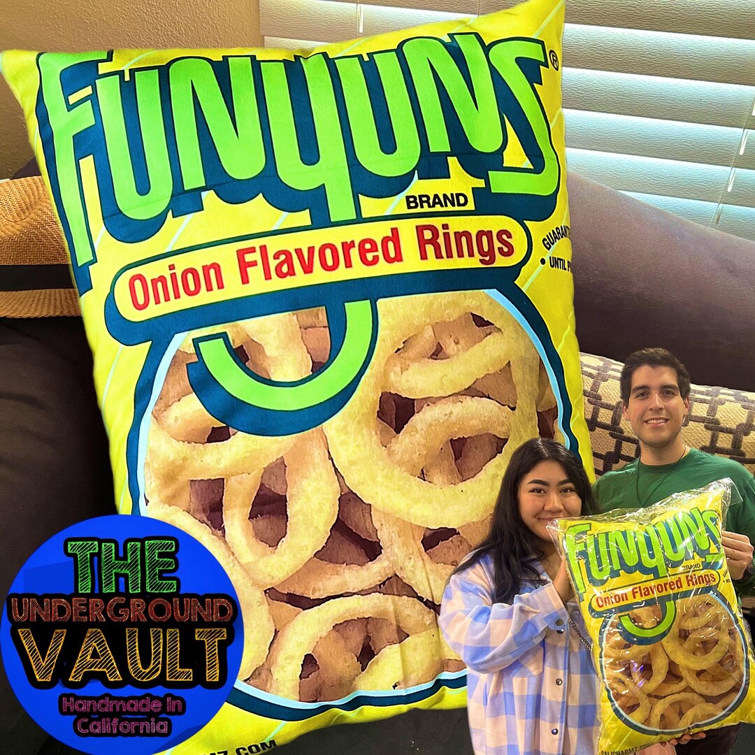 Premium Quality Funyuns Onion Rings 24x18 Inch Pillow CANDY Cereal ...
