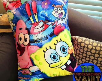 Spongebob Pillow - Etsy