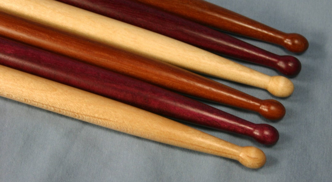 Custom Drumsticks Personalized Drumsticks Pair Handmade - Your Choice ...