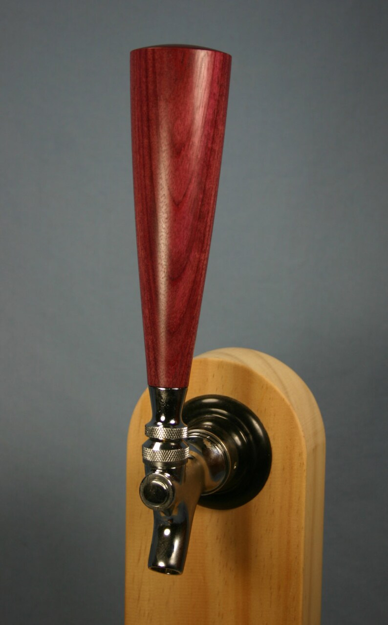 Beer Tap Handle - Your Choice of Wood - 6 Inches Tall - Made to Order ...