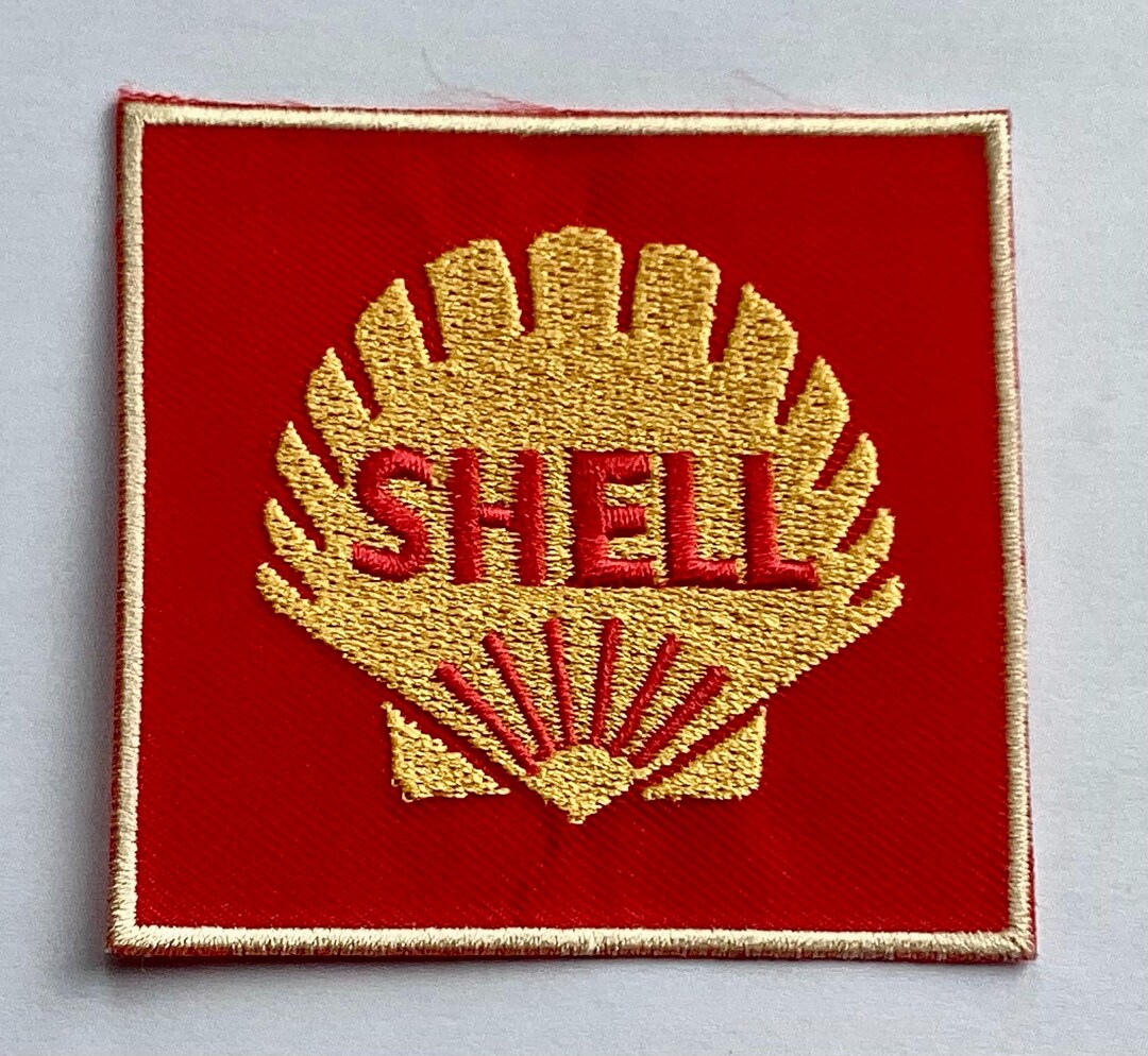 Shell Motor Oil Gas Racing Fuel Bike Car Badge Iron Sew on Patch - Etsy