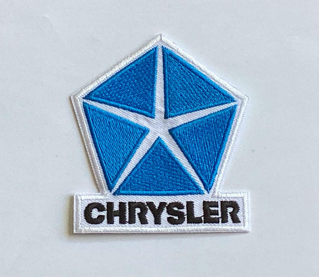 Chrysler Logo American V8 Muscle Car Badge Iron Sew on Patch - Etsy