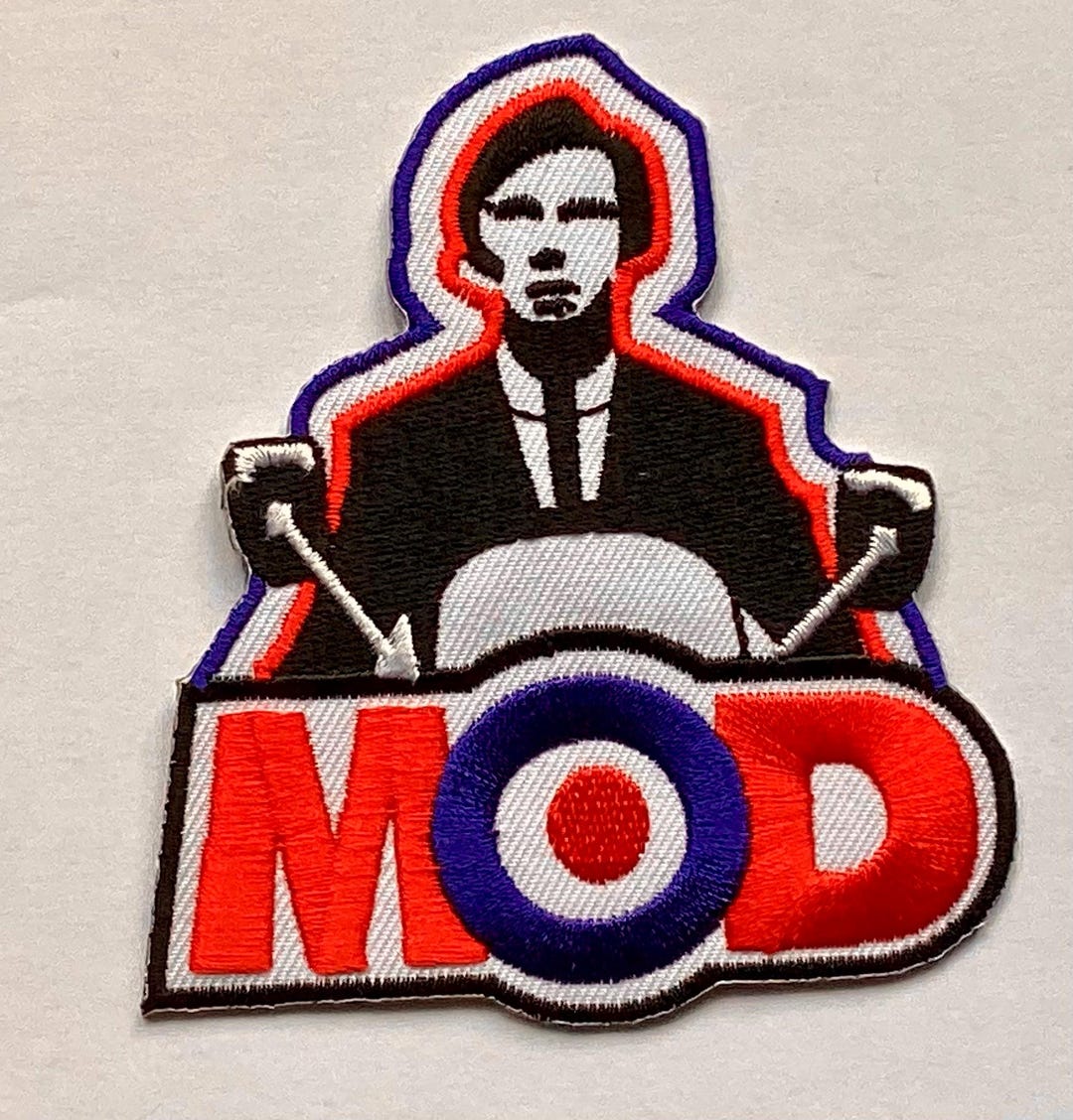 Brighton MOD Raf Target Parka Vespa Scooter Lambretta MODS Iron Sew on ...
