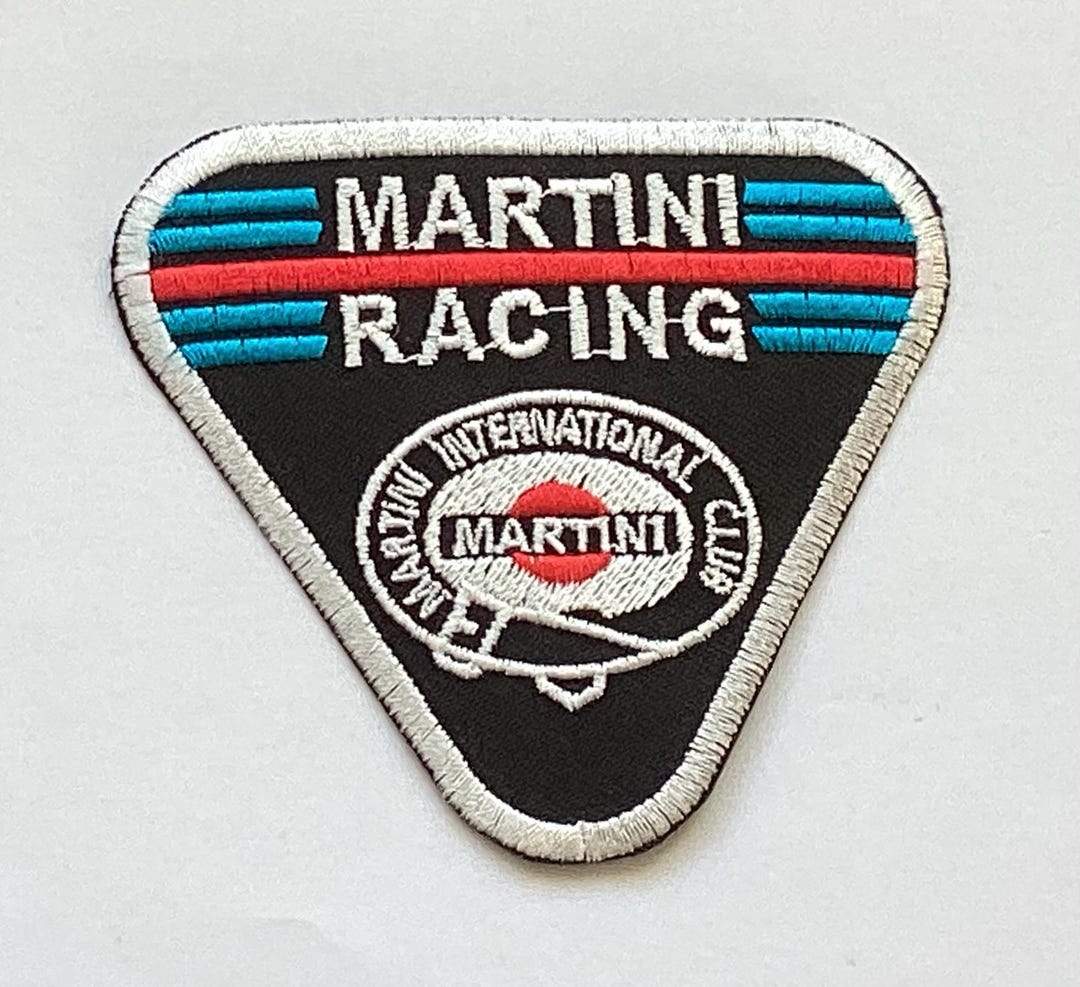 Martini Racing World Rally Championship Motor Sport Car Badge Iron Sew ...