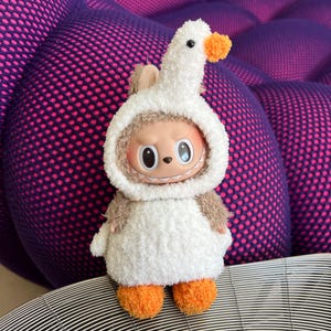 Labubu Clothes Silly Goose Animal Clothing Set for Plush Keychain Doll ...