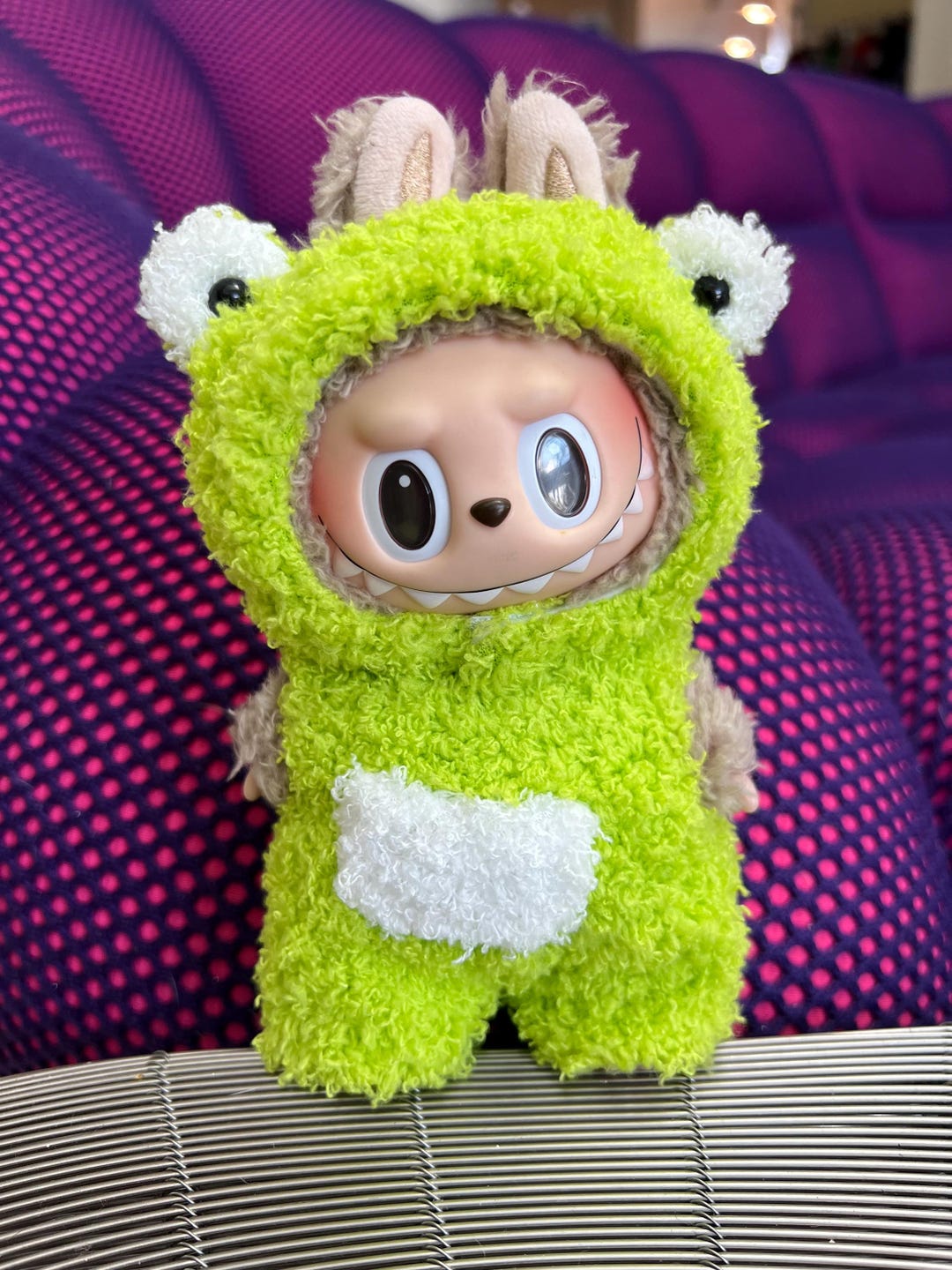 LABUBU Clothes Frog Jumpsuit Cute Animal Clothes for Pop Mart Labubu ...