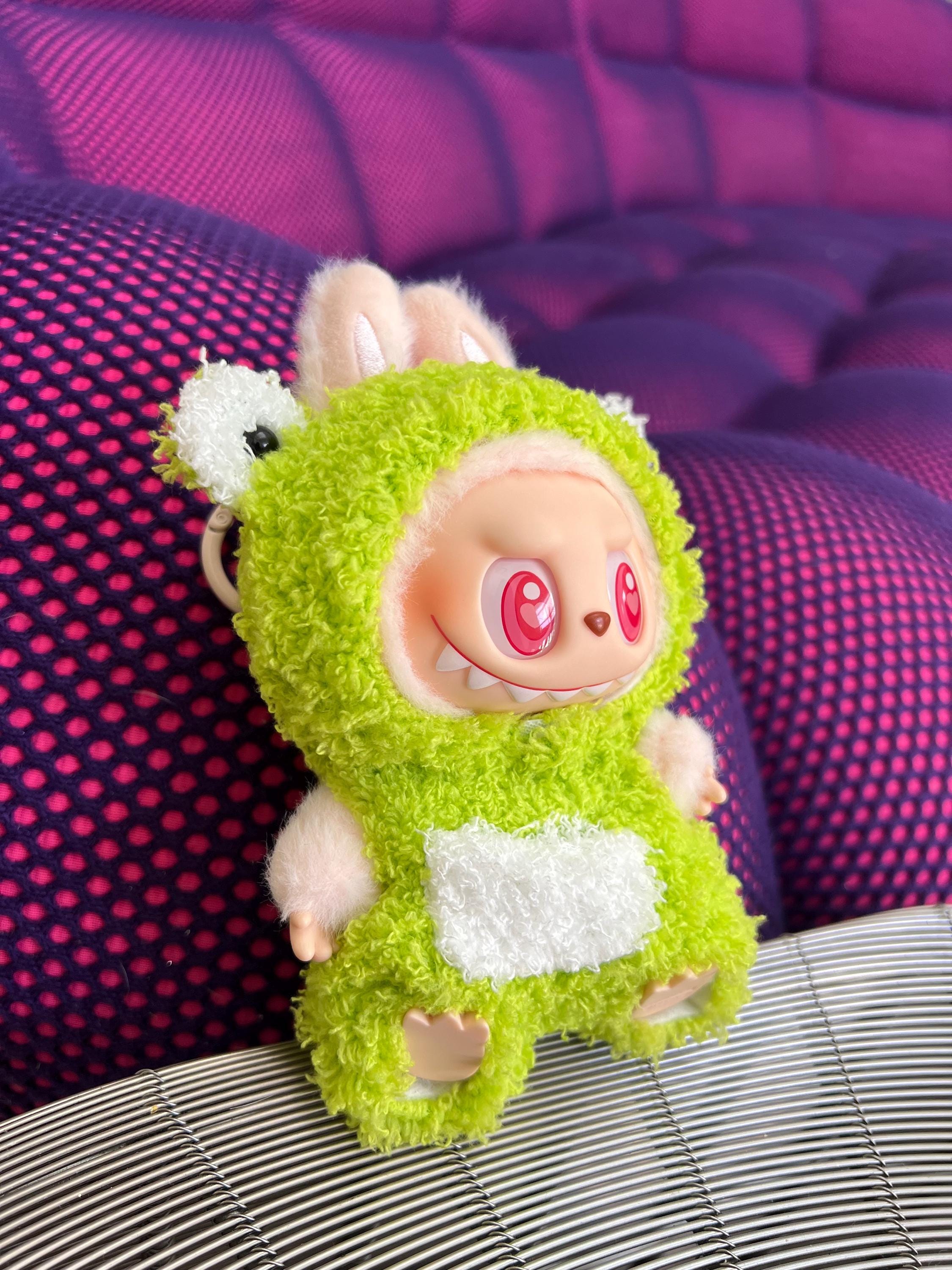 LABUBU Clothes Frog Jumpsuit Cute Animal Clothes for Pop Mart Labubu ...