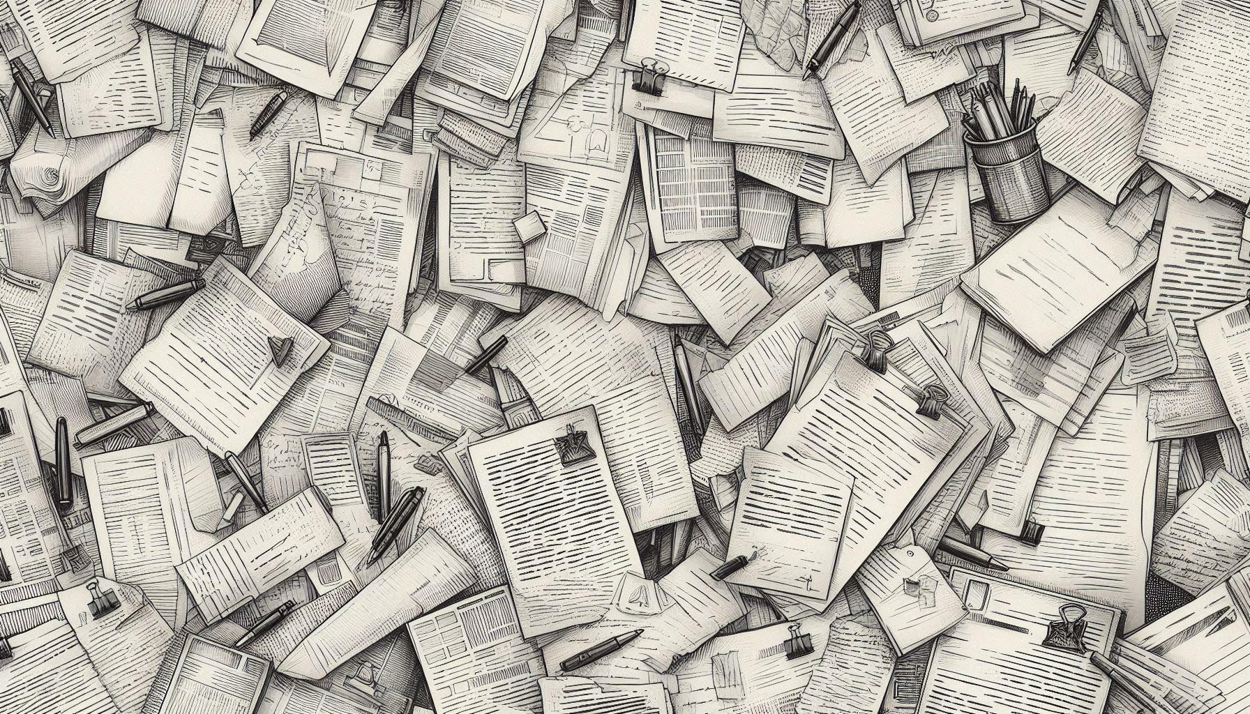 Old Newspaper Sheets. 26 Images. for Printing on Color Paper ...