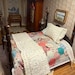 Miniature Dollhouse Quilt Hexagon Pattern Large Bed Printable 1:12 ...