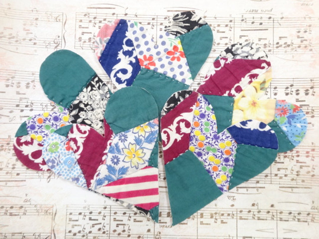 Tattered Antique Vintage Heart Shape Project Pieces Cutter - Etsy