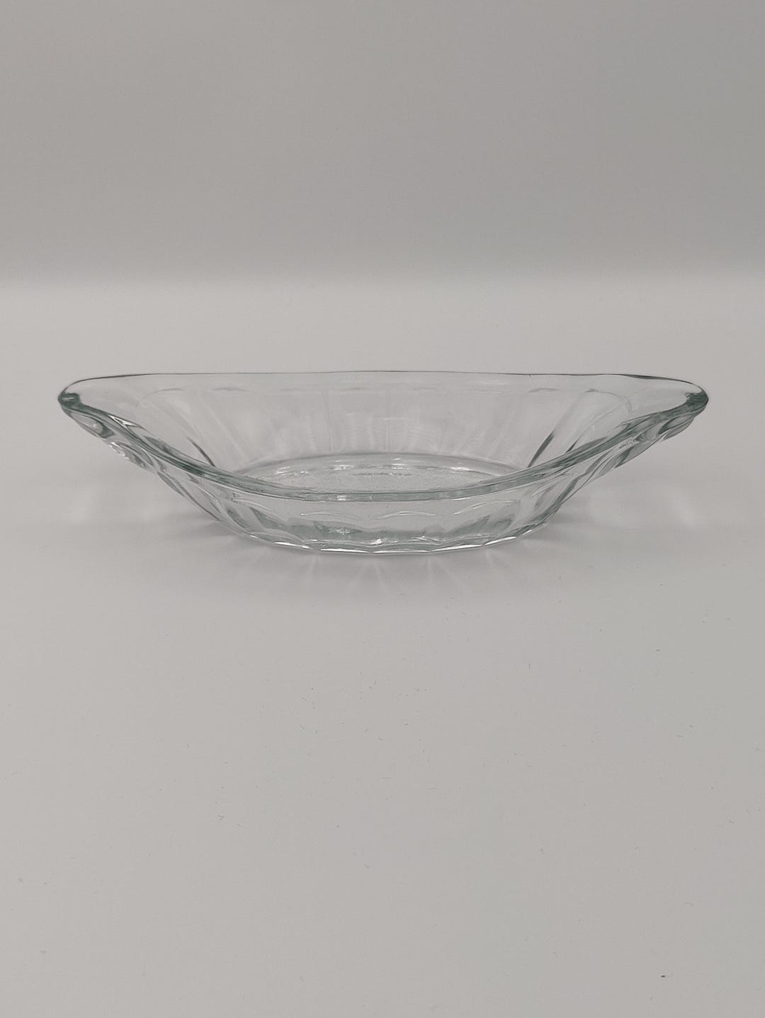 Banana Split Boat Clear Glass Dish 9"l - Etsy