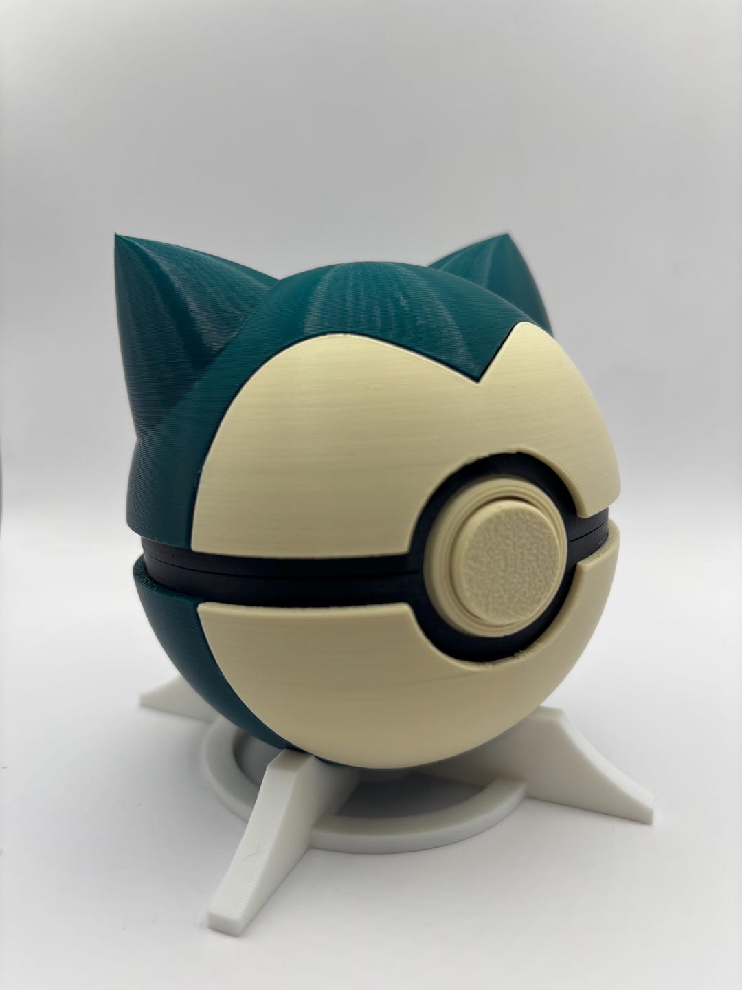 Snorlax Inspired Working Pokeball With Stand- 3D Printed - Etsy