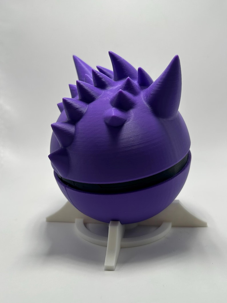 Gengar Ball Working Pokeball With Stand- 3D Printed - Etsy
