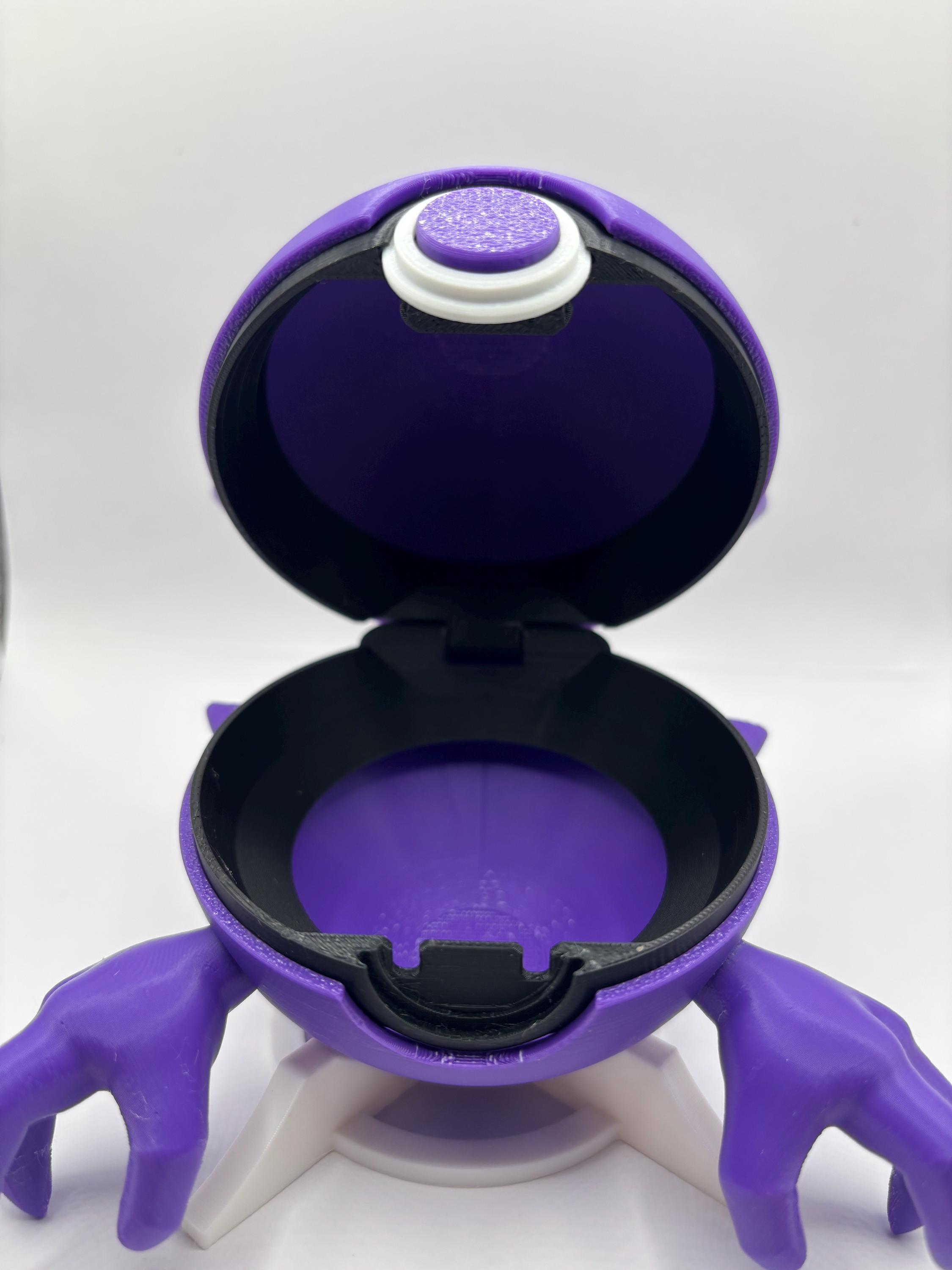 Haunter Inspired Working Pokeball With Stand- 3D Printed - Etsy