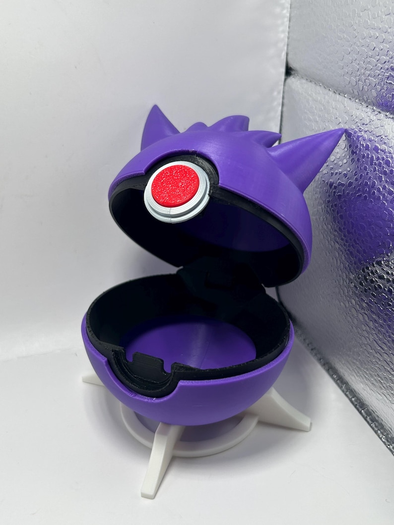 Gengar Ball Working Pokeball With Stand- 3D Printed - Etsy