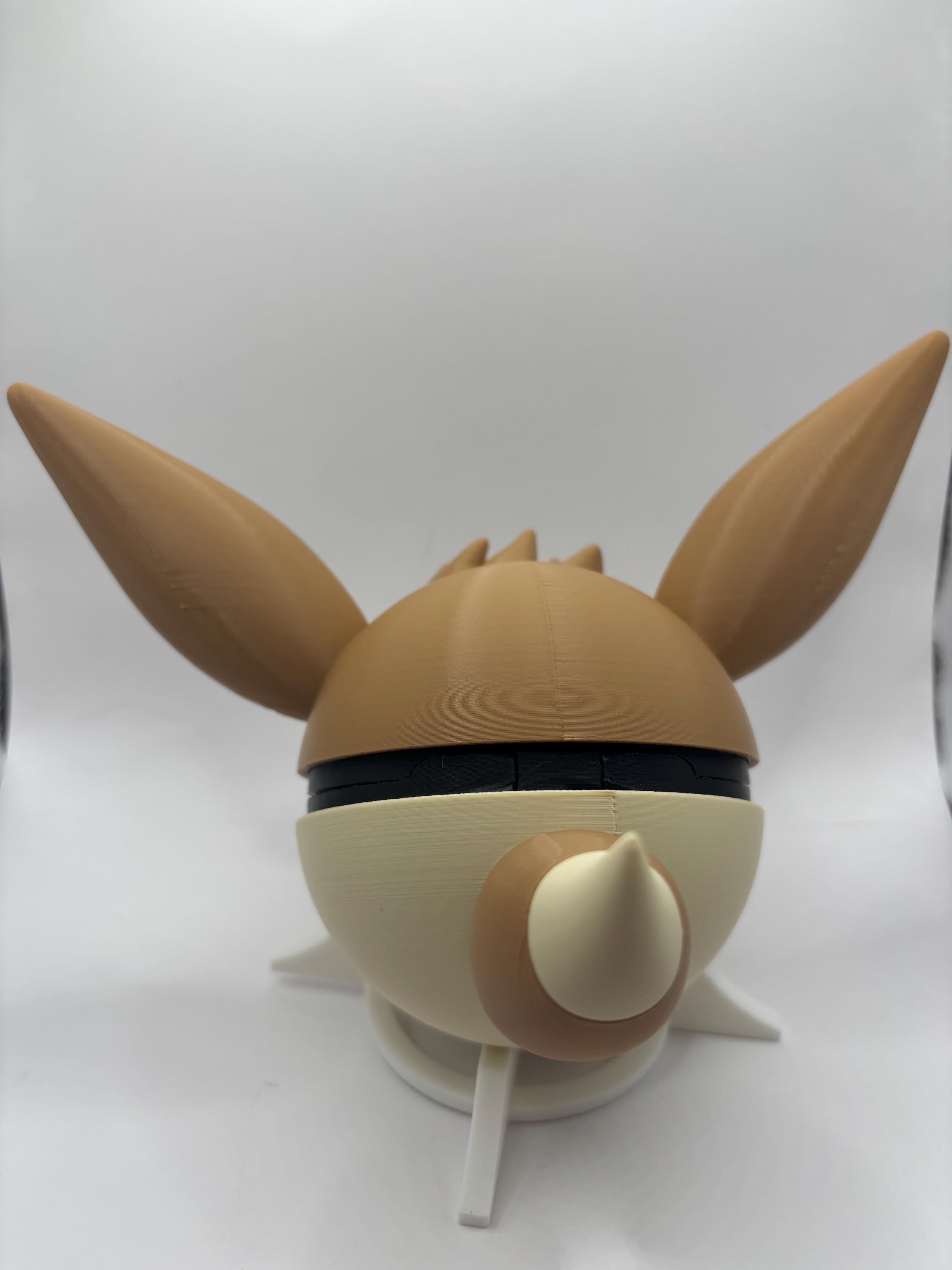 Eevee Inspired Working Pokeball With Stand- 3D Printed - Etsy
