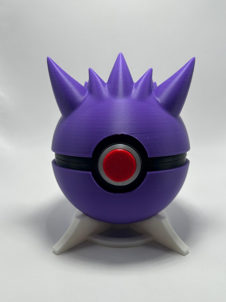 Gengar Ball Working Pokeball With Stand- 3D Printed - Etsy