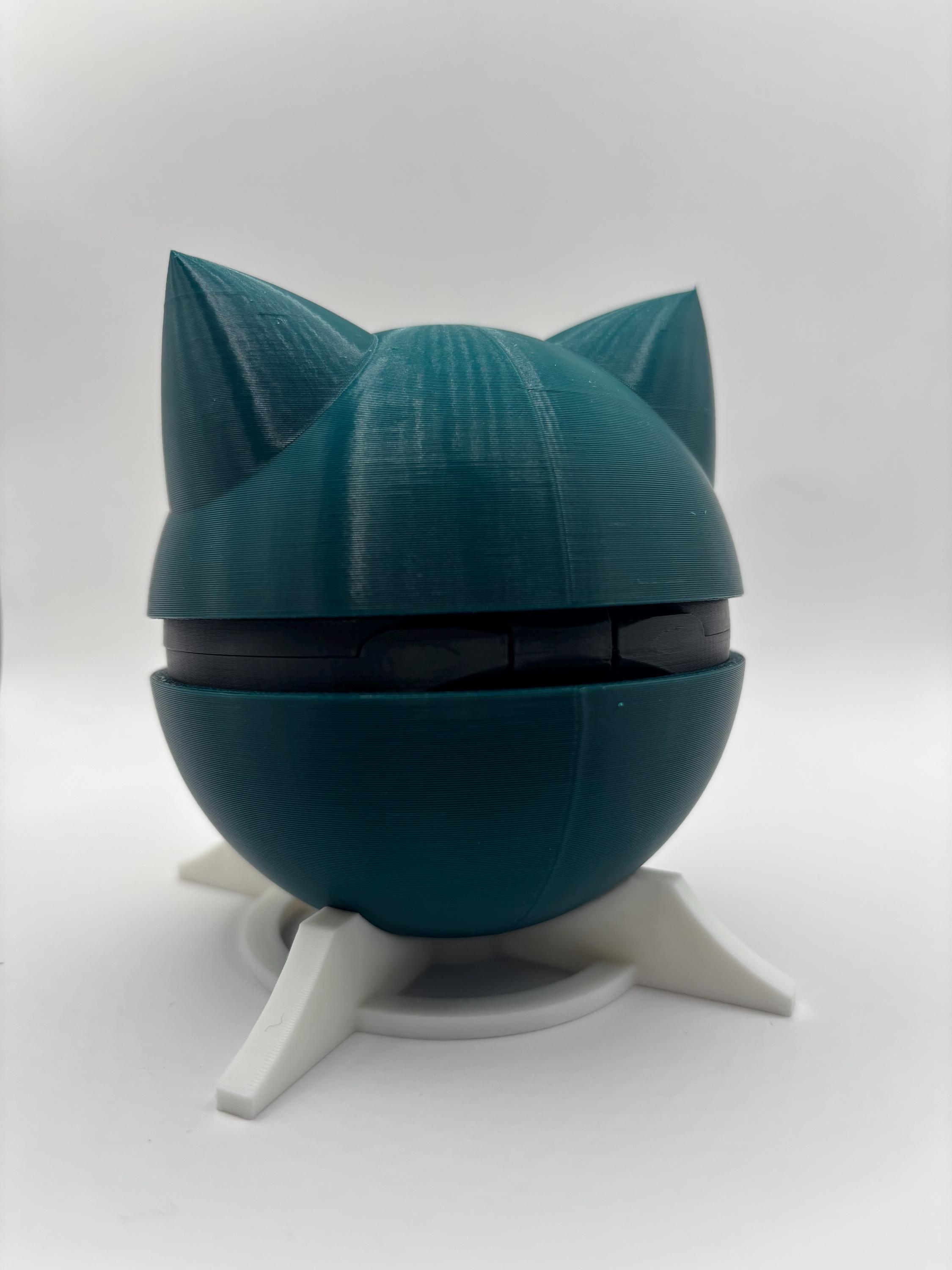 Snorlax Inspired Working Pokeball With Stand- 3D Printed - Etsy