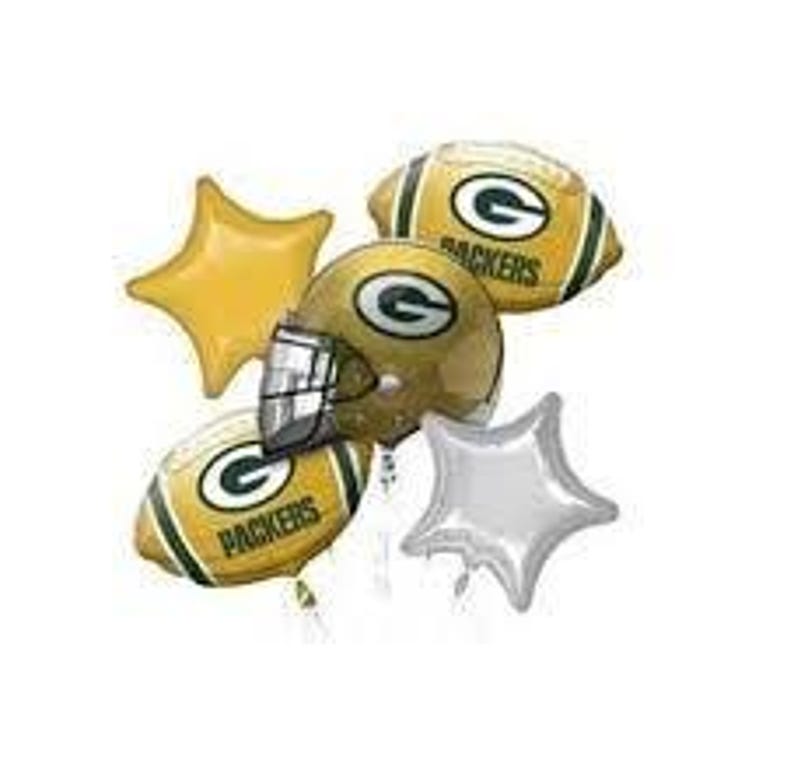 Green Bay Packers Balloons - Etsy
