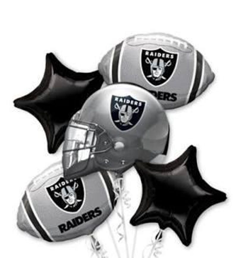 Las Vegas Raiders Balloons - Etsy