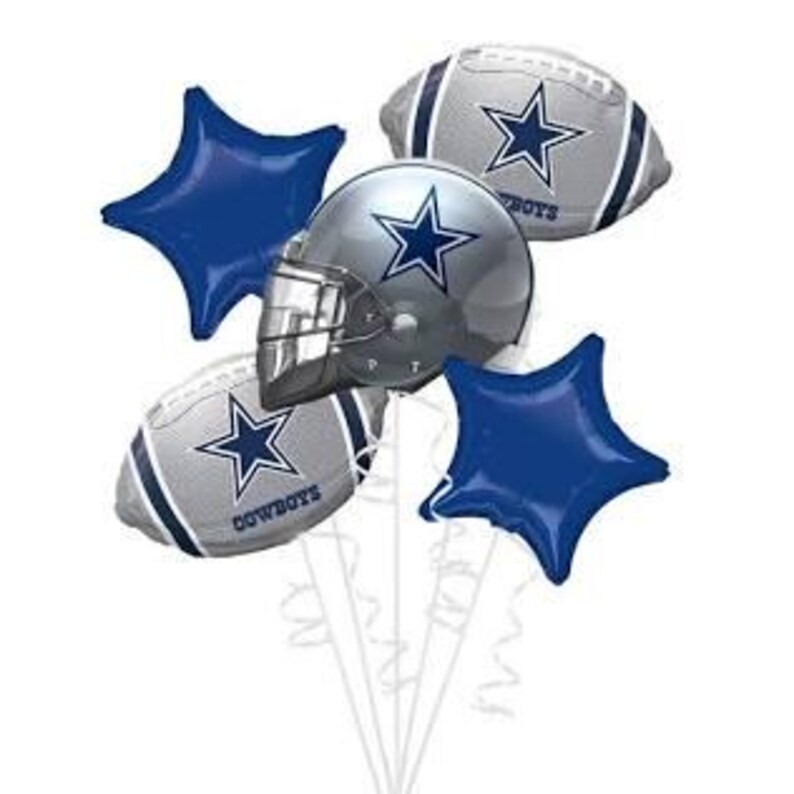 Dallas Cowboys Balloons - Etsy