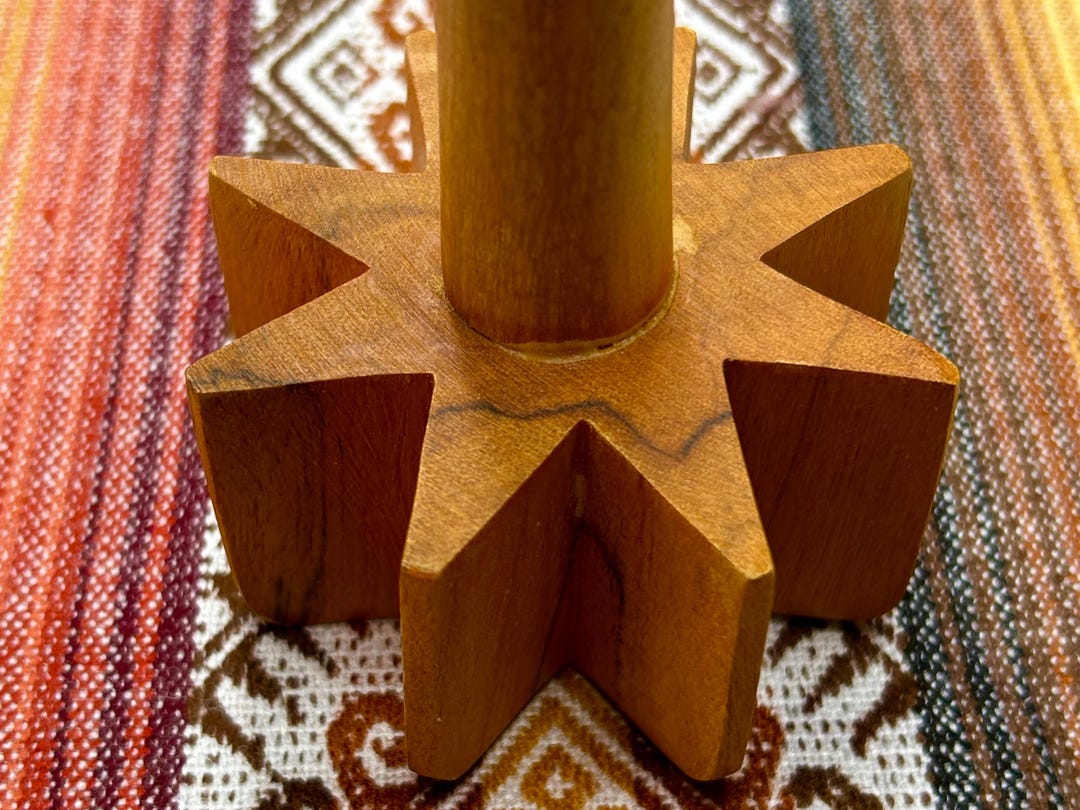 Traditional Ecuadorian Wooden Molinillo ‘cacao Wand’ | Ceremonial Cacao ...