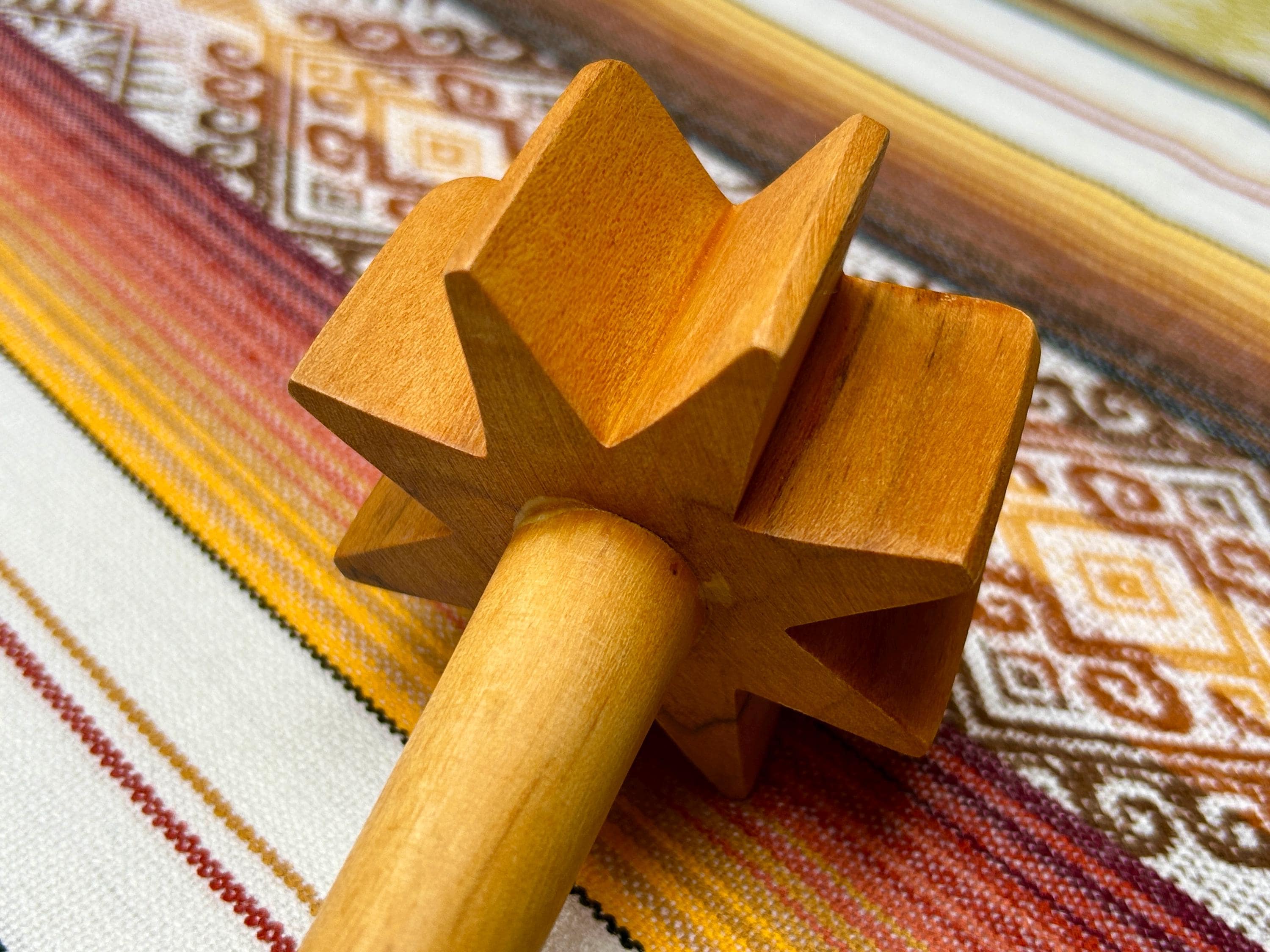 Traditional Ecuadorian Wooden Molinillo ‘cacao Wand’ | Ceremonial Cacao ...