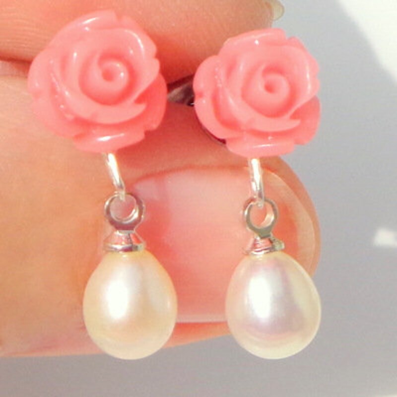 Coral Rose - Etsy