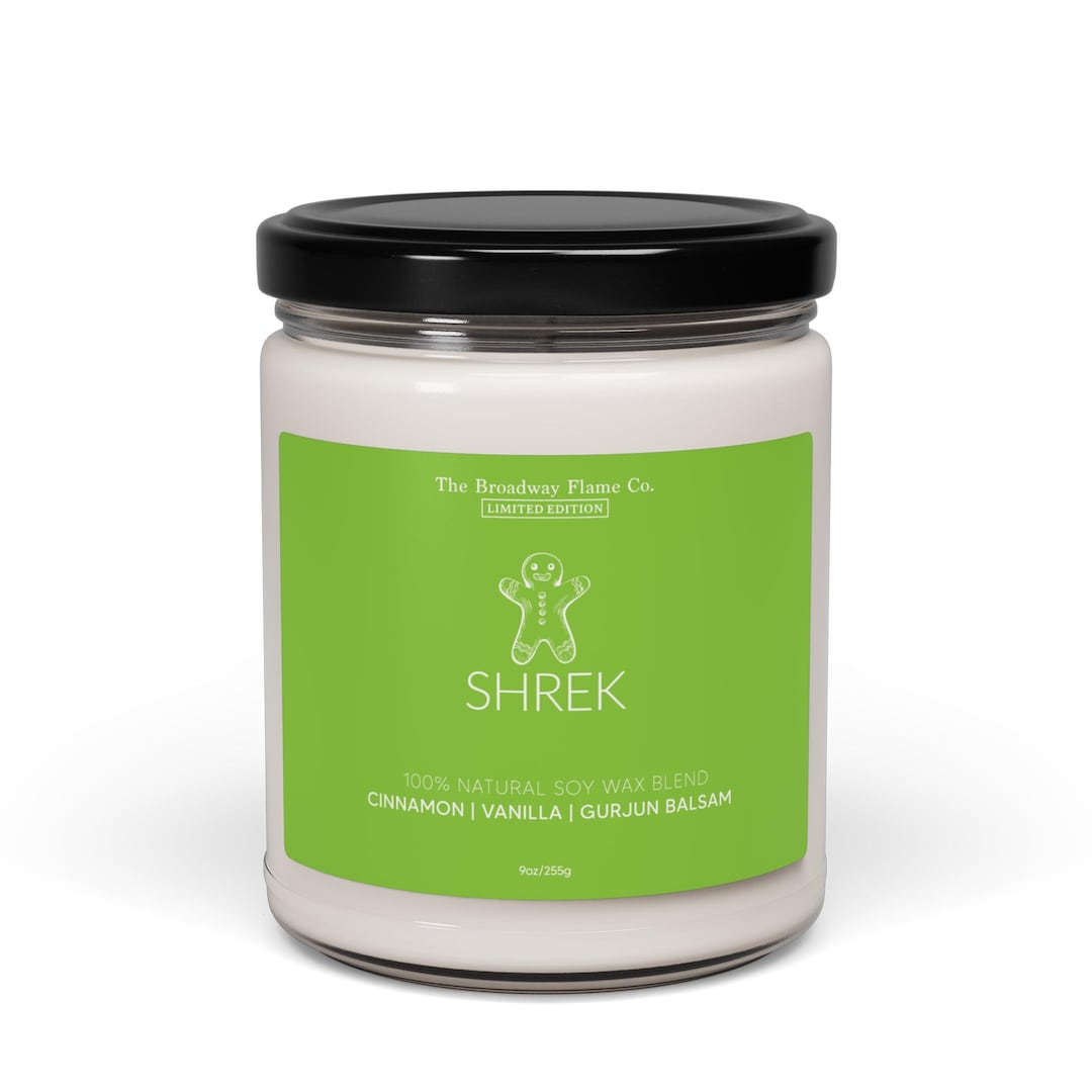 Shrek the Musical Organic Soy Candle - Etsy