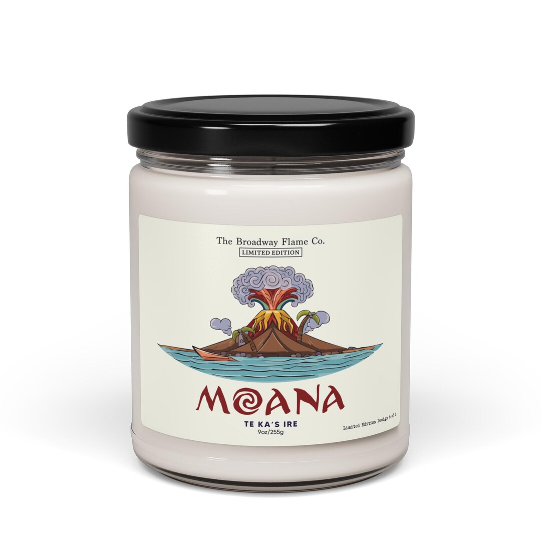 Moana Organic Soy Candle - Etsy