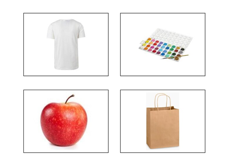 200 Common Objects Flashcards Real Pictures Printable - Etsy