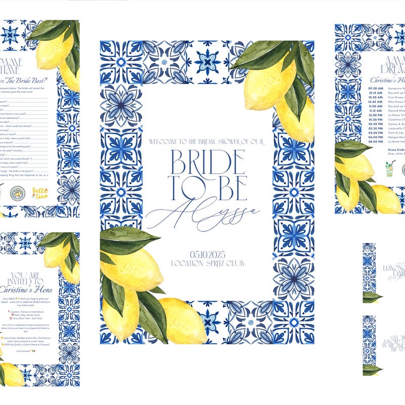 Amalfi Coast Theme - Etsy