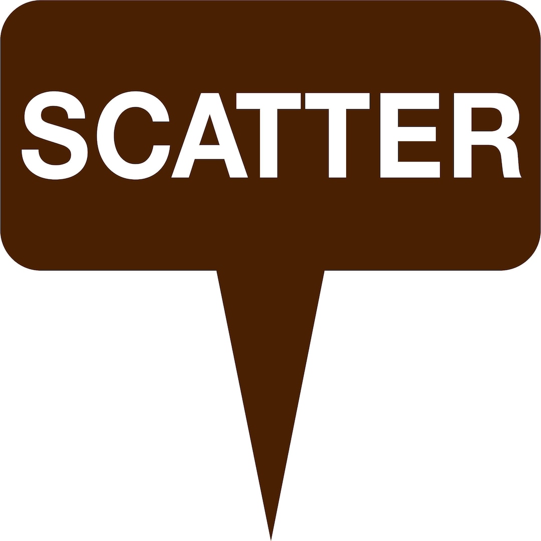 S100 Engraved Laminated Golf Course Sign, Scatter, Outdoor Sign ...