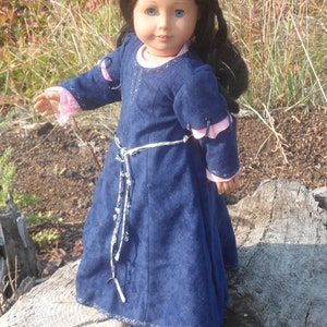 Medieval Princess, Renaissance Dress, Celtic Gown for Your 18" or ...