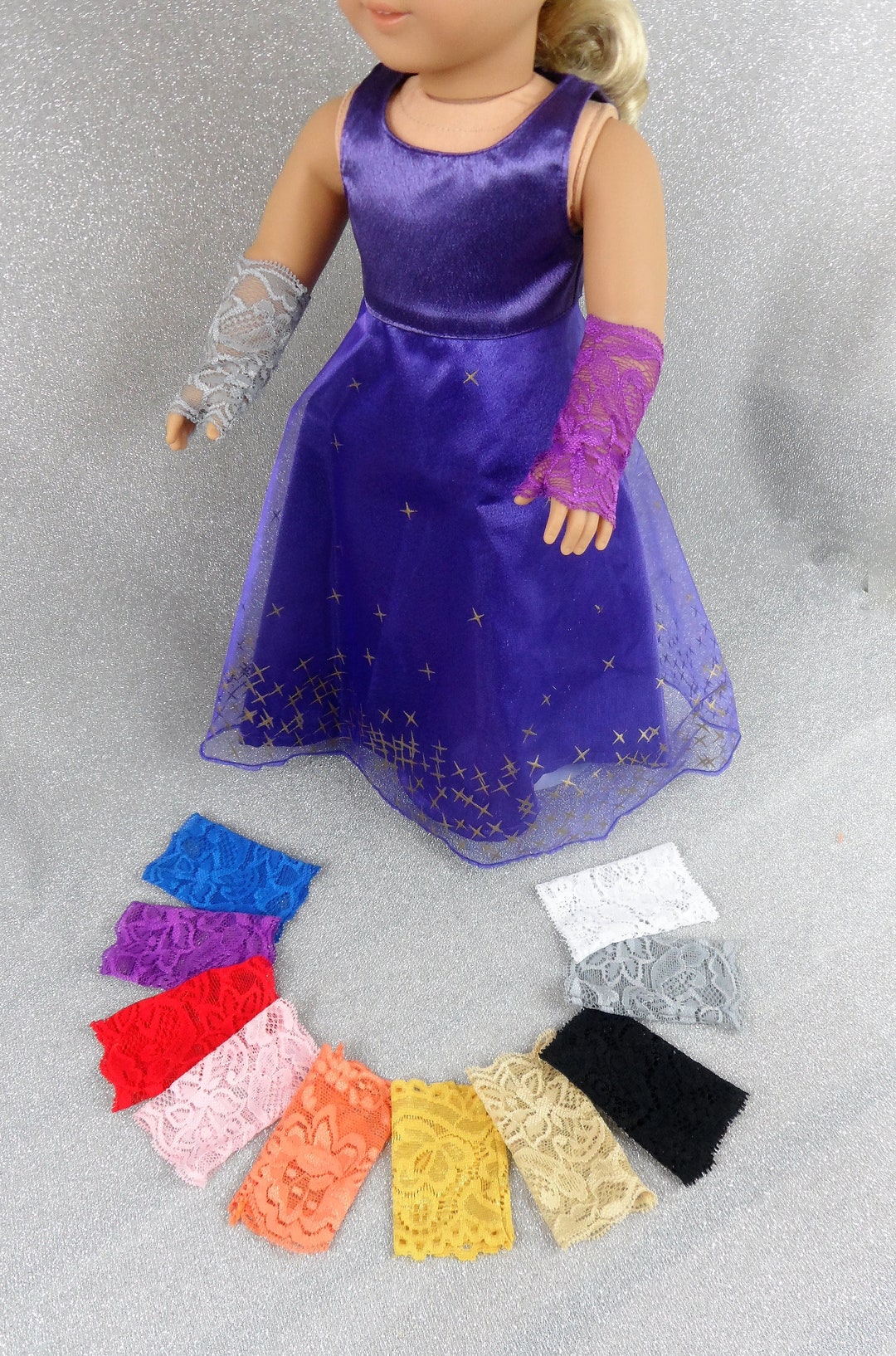 Gauntlets, Fingerless Stretch Lace Gloves, Steampunk, Wedding ...