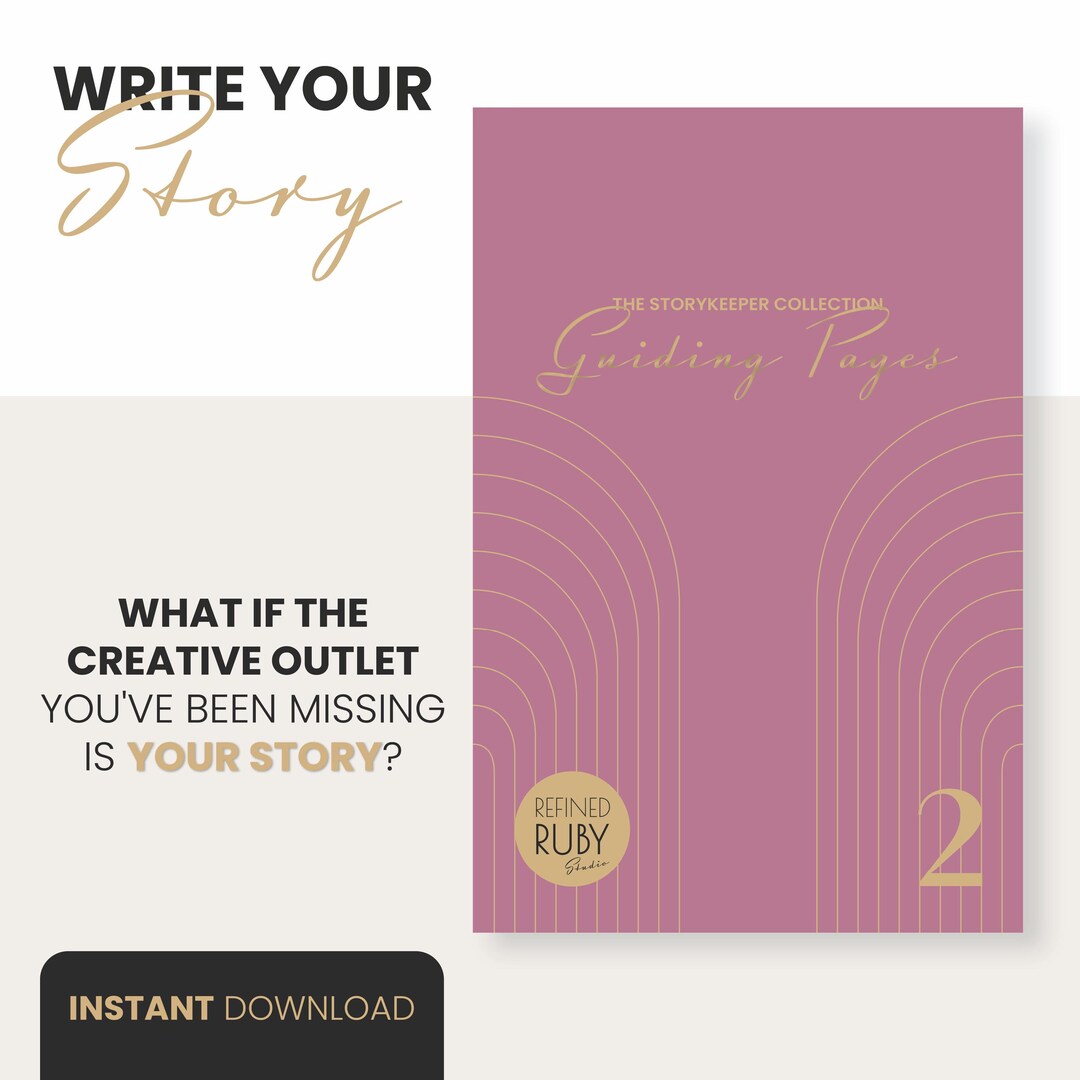 Guiding Pages | 28-day Guided Self-discovery Journal | Instant Digital ...