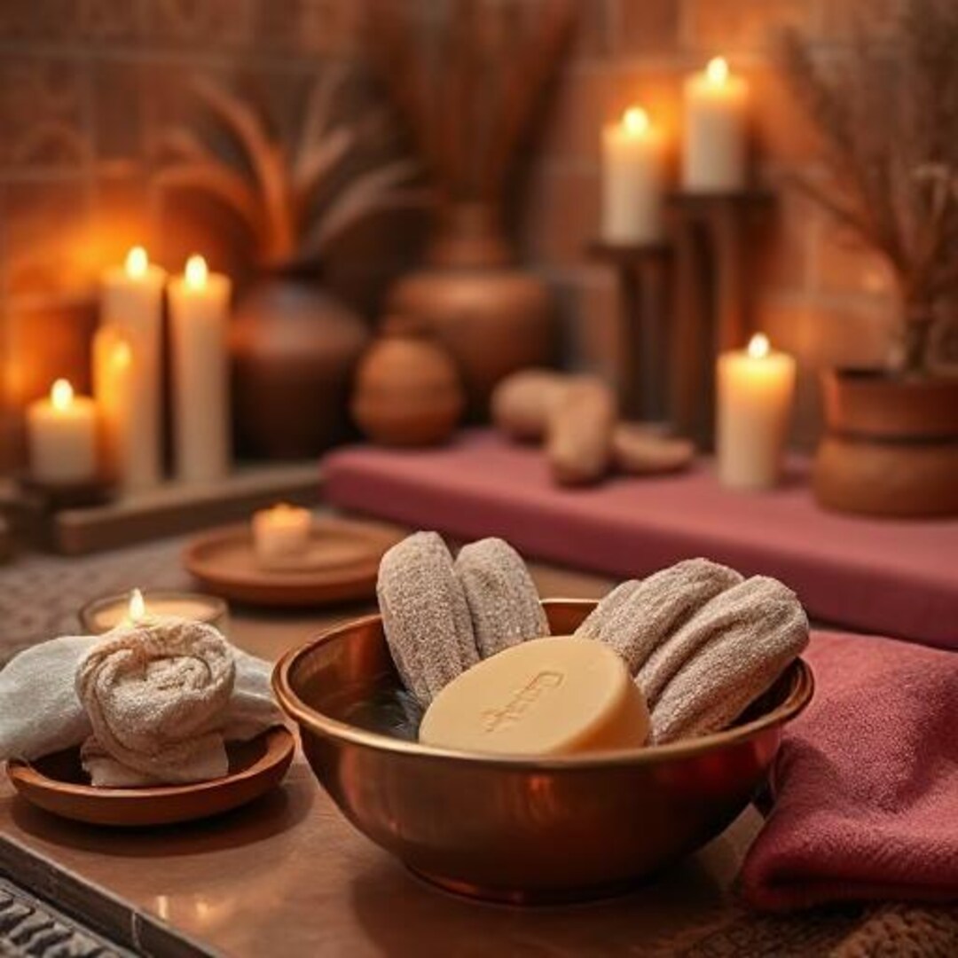 Moroccan Bridal Hammam Kit, Traditional Spa Set. - Etsy