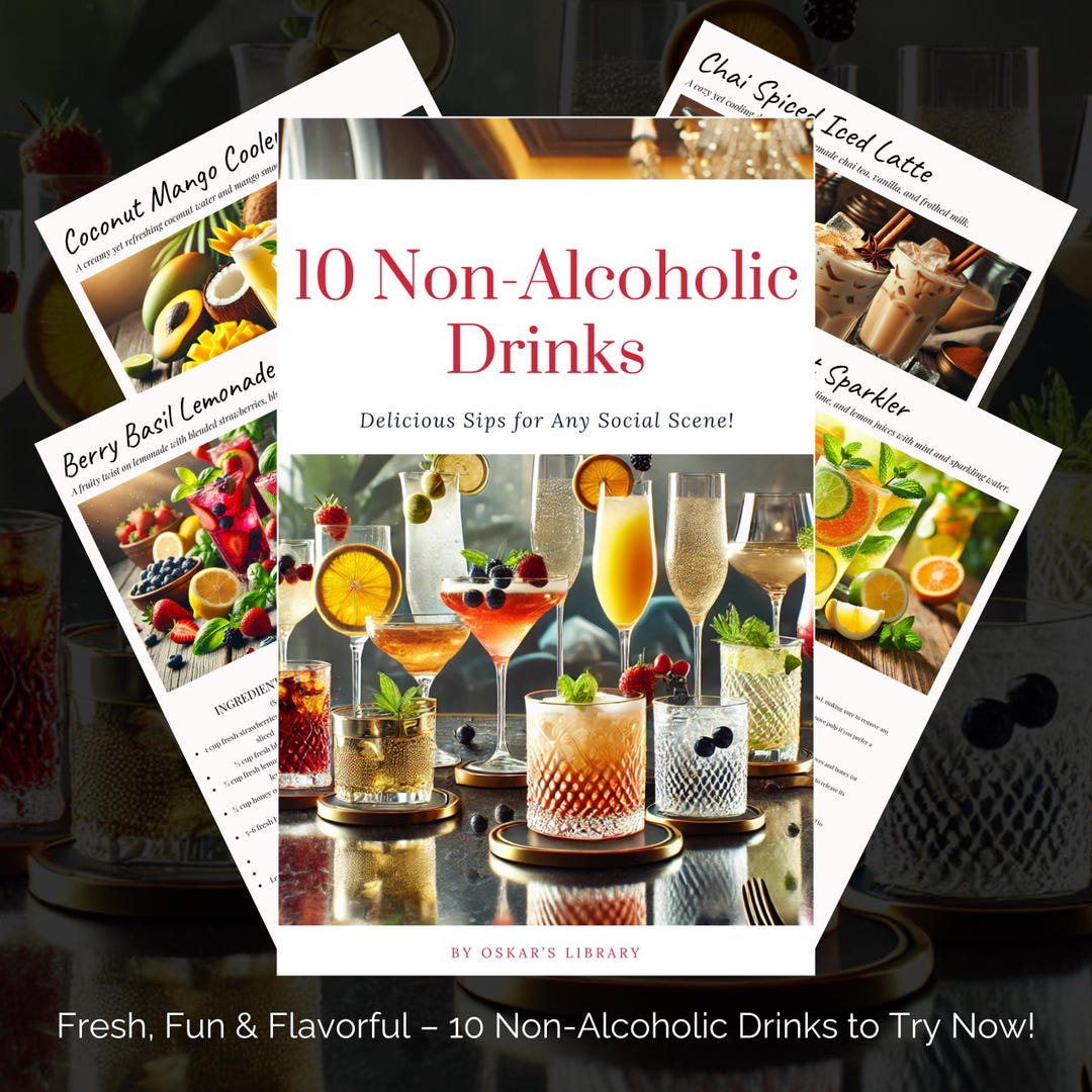 10 Must-try Non-alcoholic Drinks: Fun & Flavorful Mocktail Recipes for ...