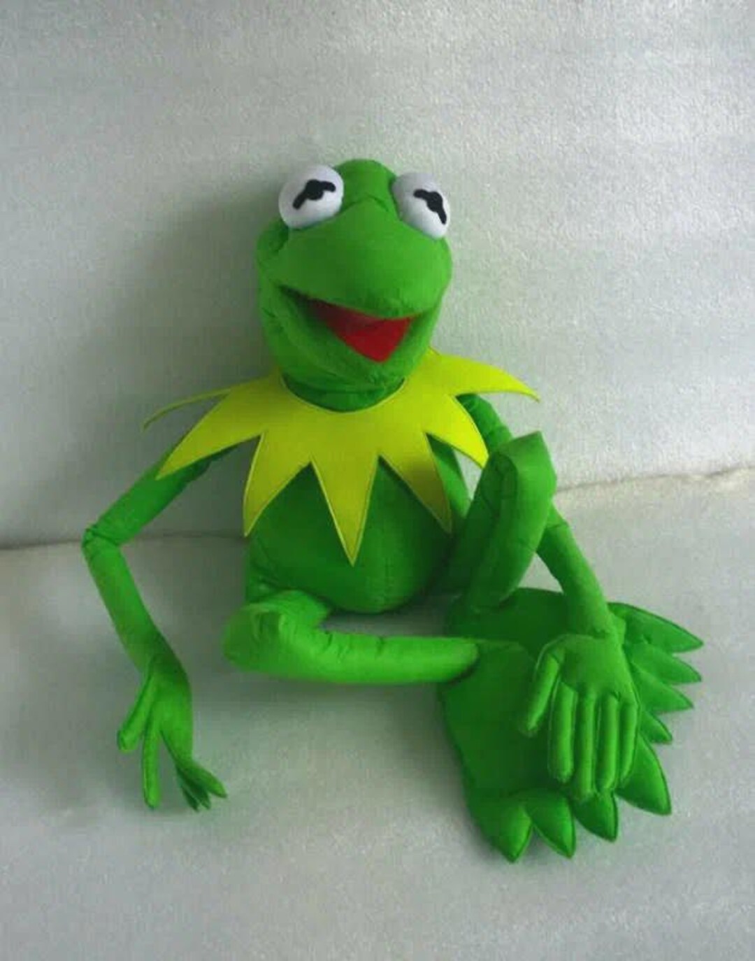 Handmade Kermit Replica the Frog Plush Toy | Collectible Muppet Doll ...