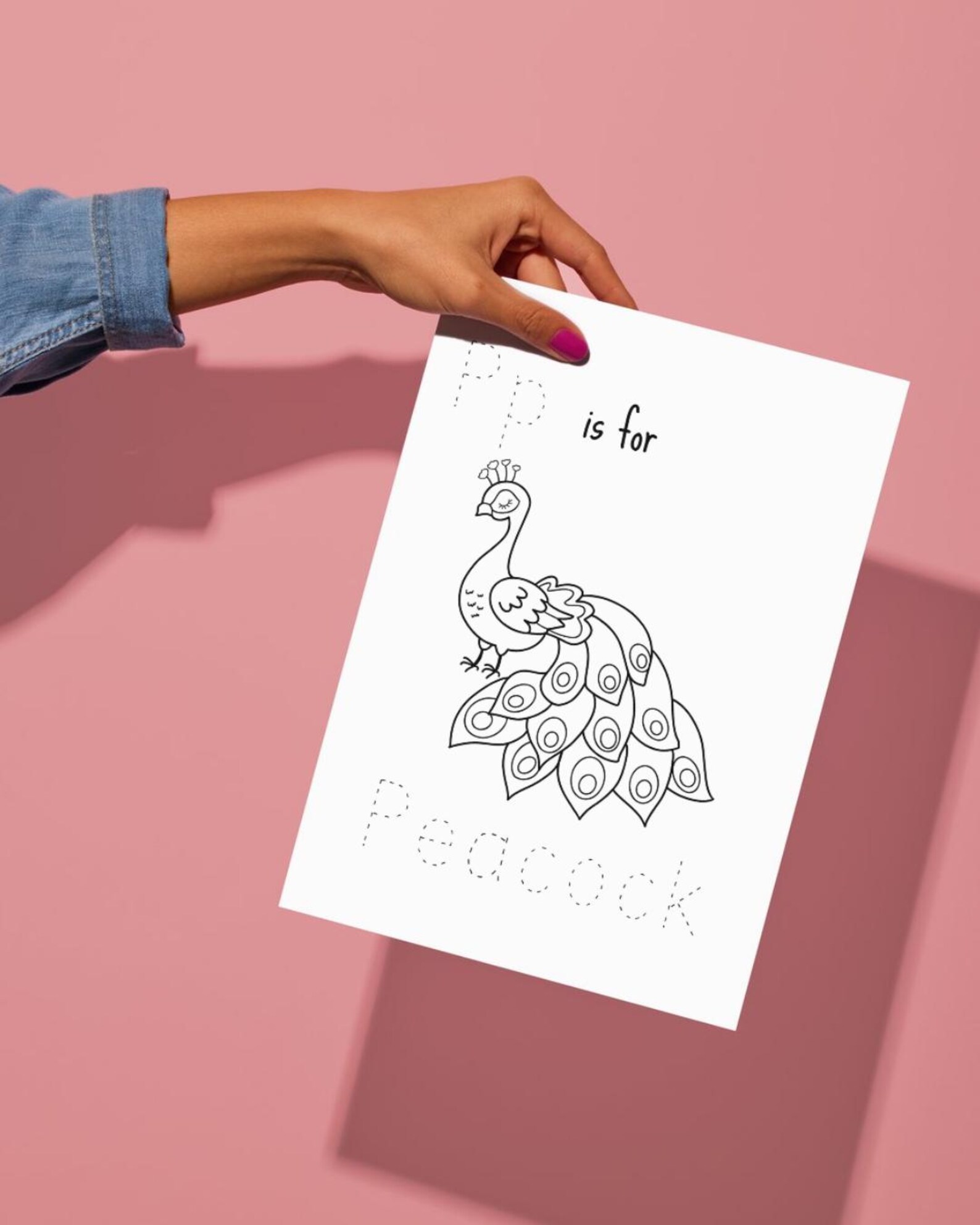 ABC Animal Coloring Book – Printable Alphabet Tracing & Coloring Pages ...
